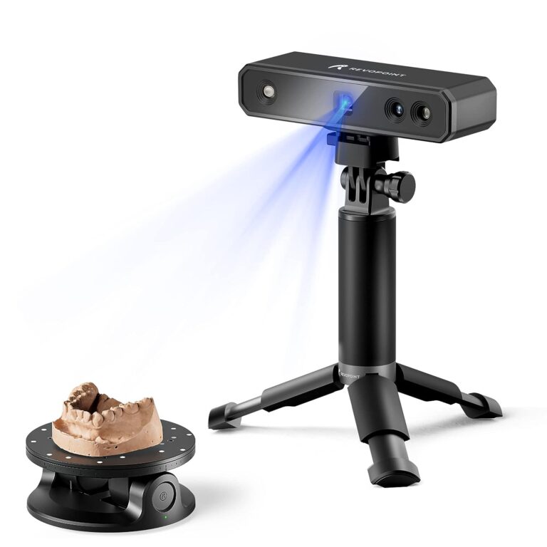 Revopoint MINI Dual-axis Turntable Combo 3D Scanner（Blue Light丨 ...
